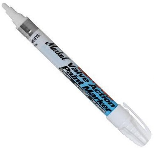 Ultraviolet Marker Pen Markal 96800c Valve Action Paint Marker - White ...