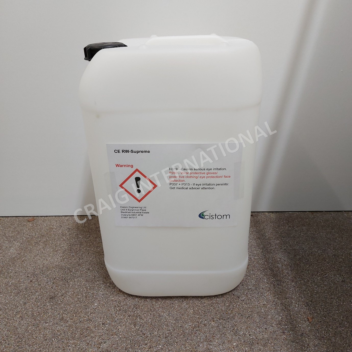 ebuy - Craig International - CE RW Supreme 25Litre Rig Wash & Degreaser ...