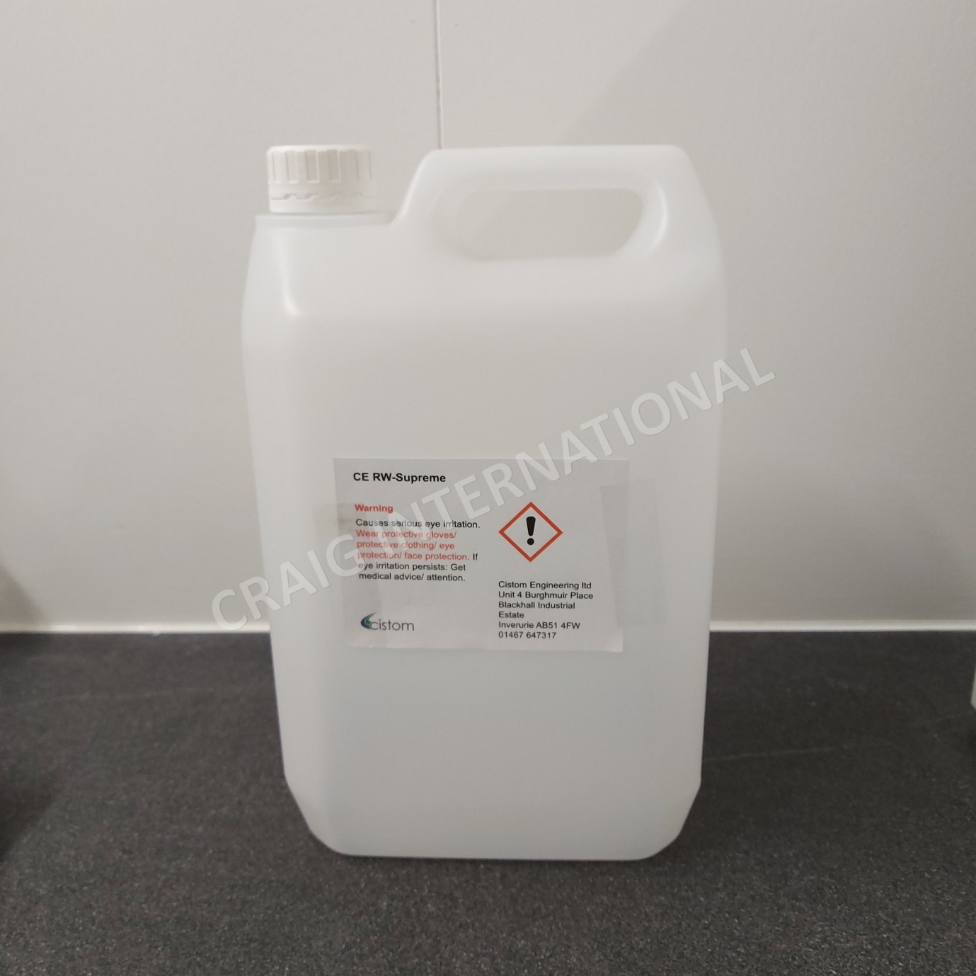 ebuy - Craig International - CE RW Supreme 5Litre Rig Wash & Degreaser ...