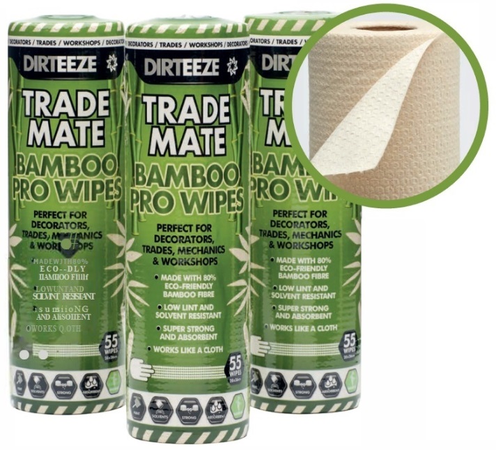 ebuy - Craig International - Pro Wipes Bamboo Trademate Roll of 55 ...