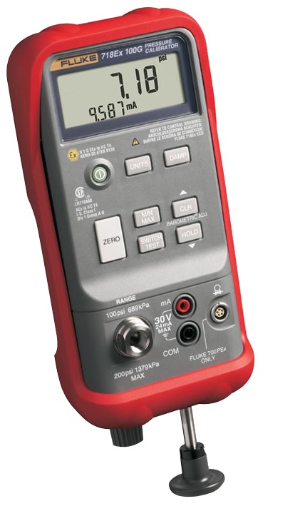 Craig International - Pressure Calibrator-Fluke. 718 Ex 100G.
