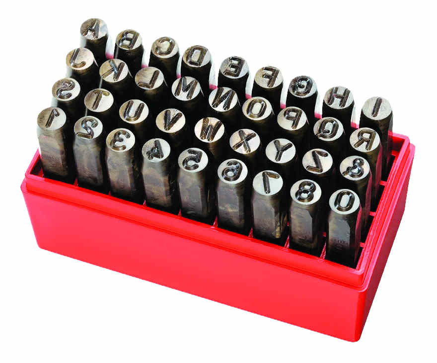 ebuy - Craig International - General Duty Marking Stamp Set Letters ...