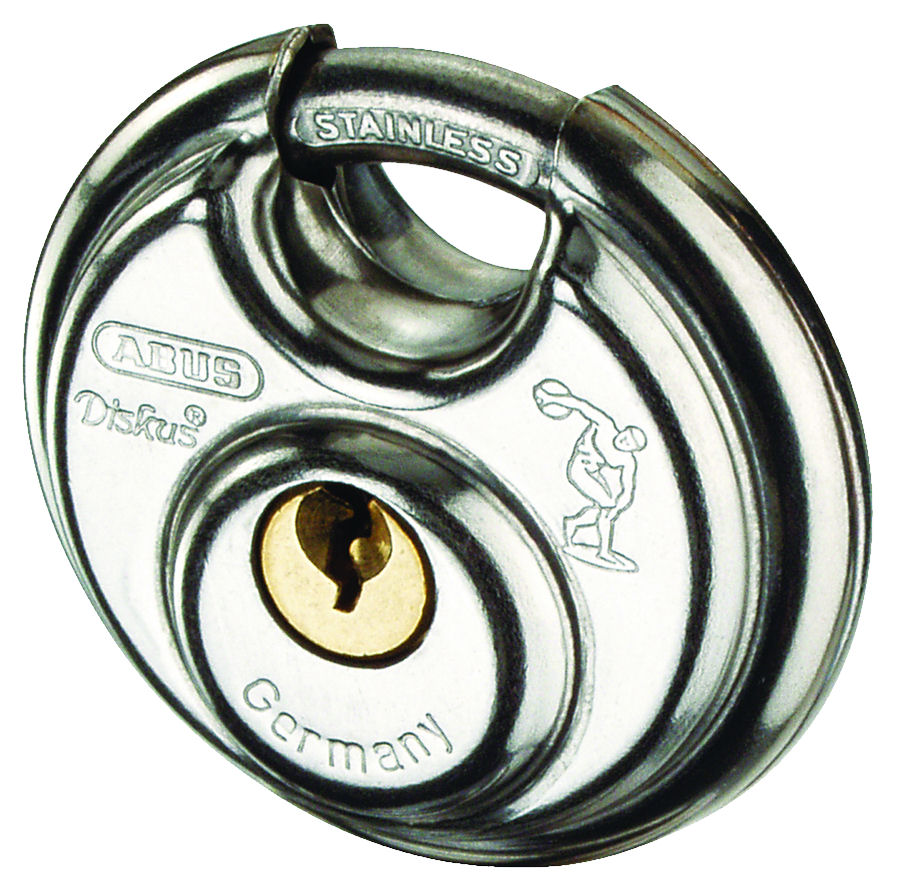 ebuy - Craig International - Stainless Steel Diskus Padlock 60mm Abus