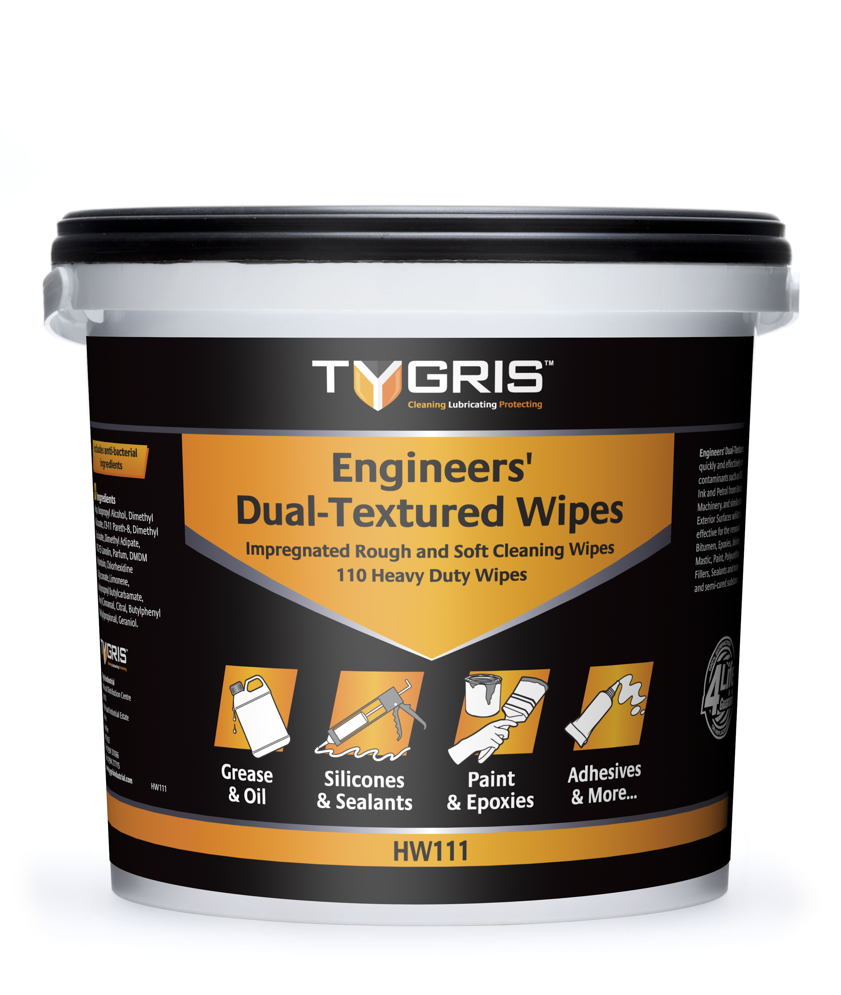 ebuy - Craig International - Tygris Engineers Dual Textured Wipes ...