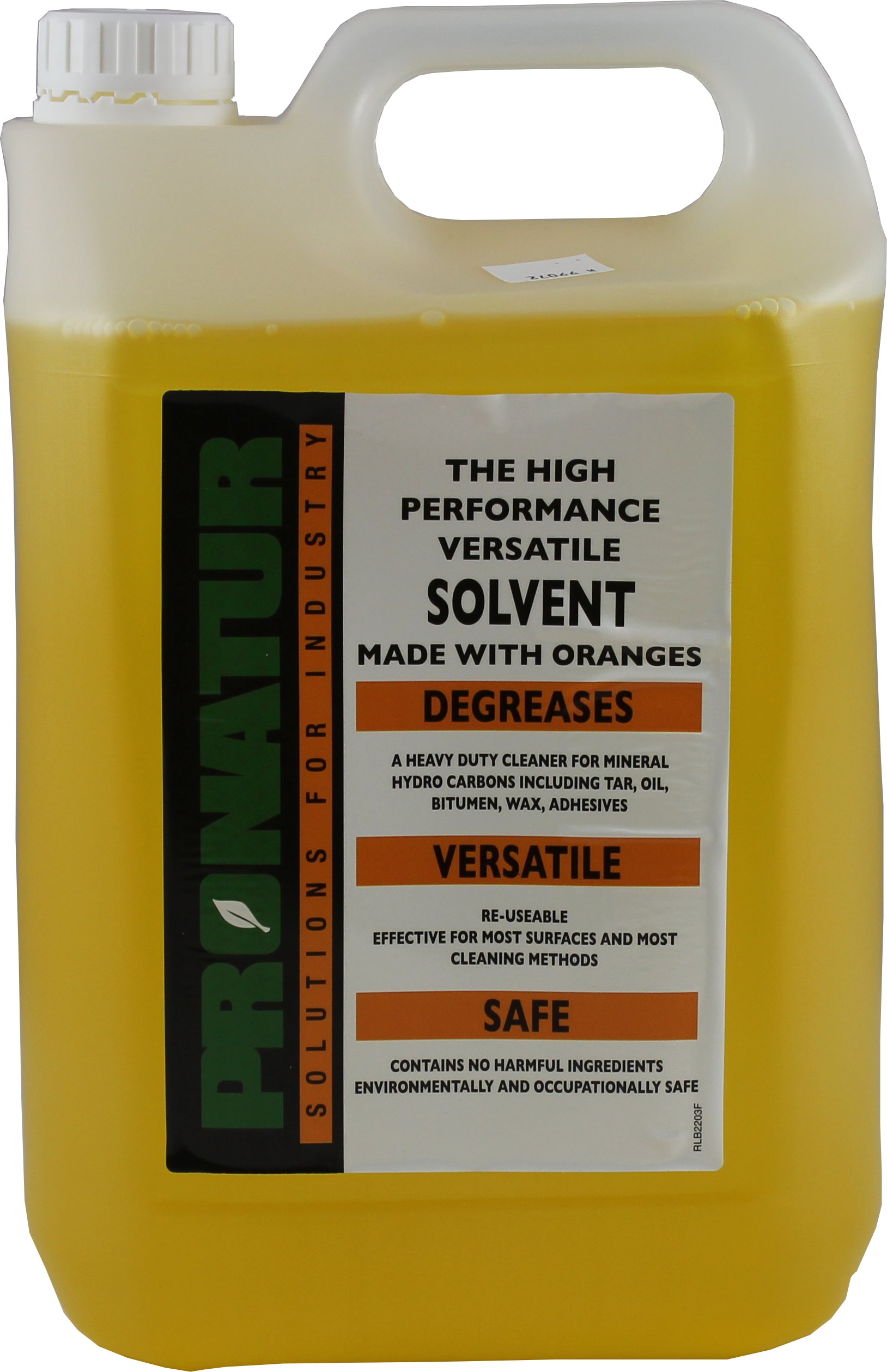 ebuy - Craig International - Orange Solvent. 5 Litres. Pack of 4.