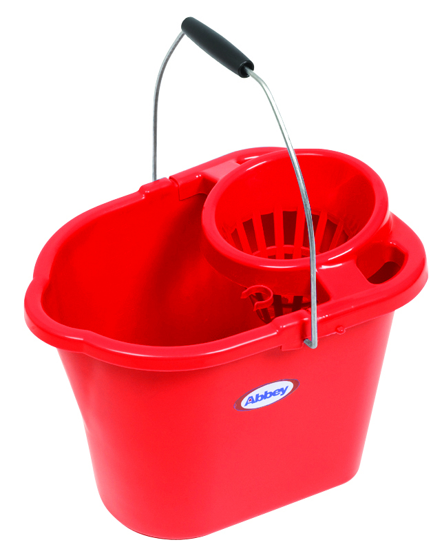 ebuy - Craig International - Red 12 Litre Rect Bucket & Squeezer (10)